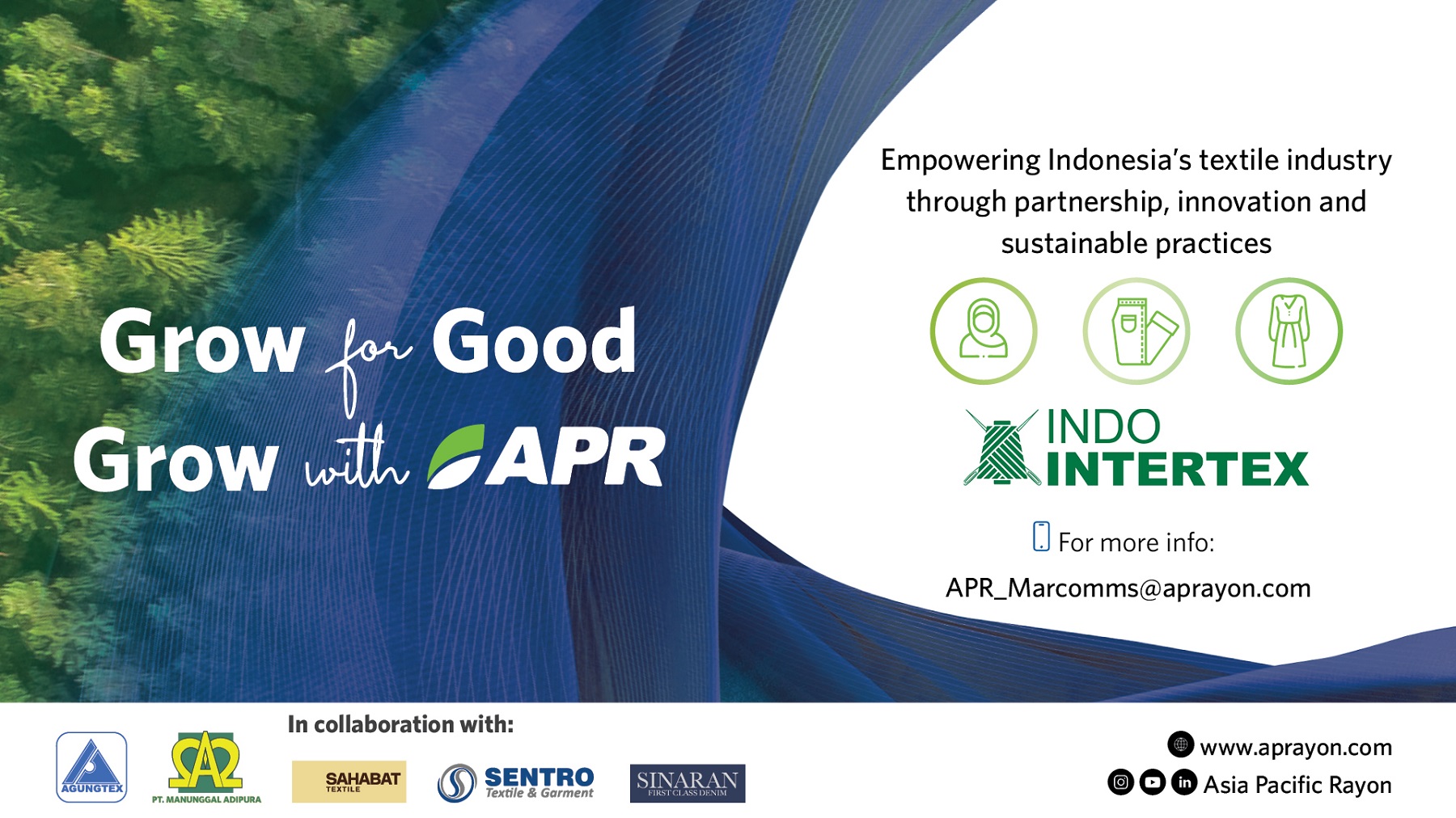 APR Showcases Viscose Innovation and Strengthens Commitment for Sustainability at Indo Intertex ...